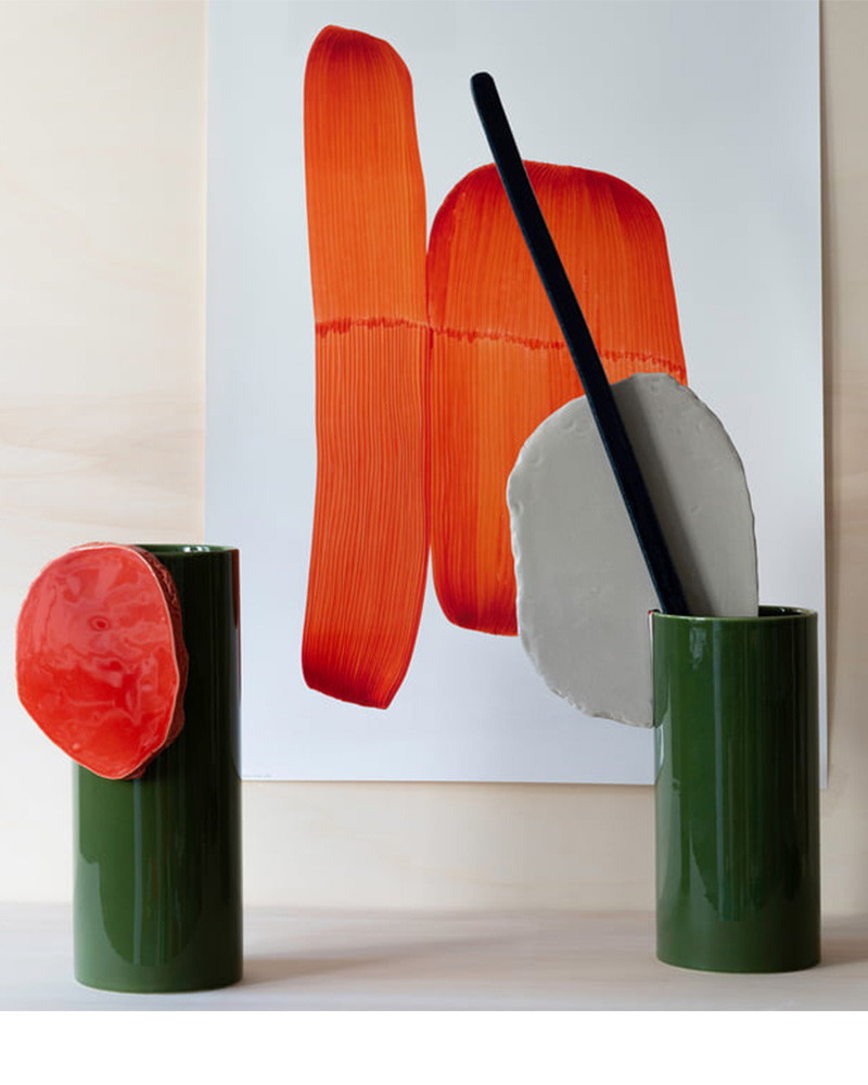 Vases en céramique Découpage Ronan & Erwan Bouroullec - Vitra