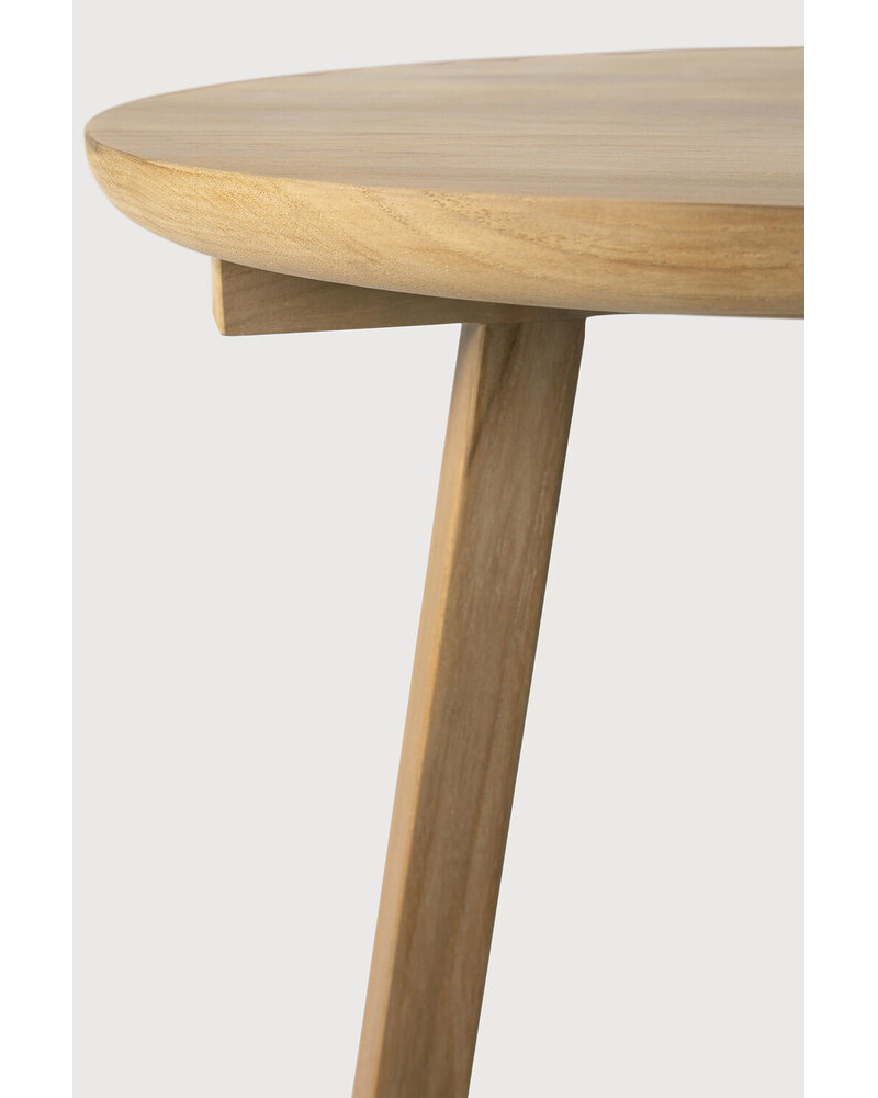 Table d'appoint Tripod en teck ou en chêne massif - Ethnicraft