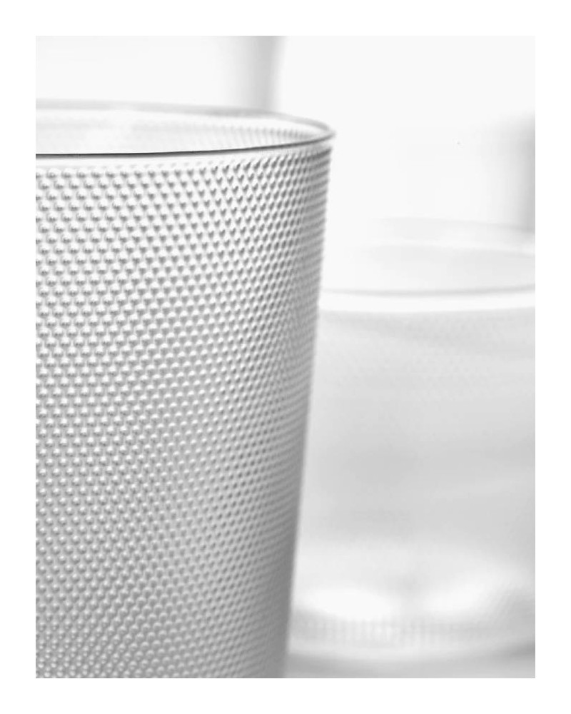 Verre en verre texturé La Nouvelle Table by Merci - Serax