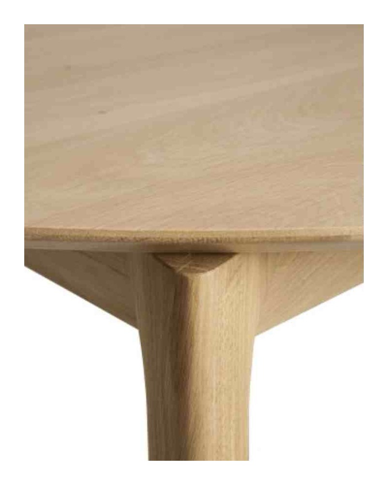 Table à rallonge ronde Bok en chêne massif - Ethnicraft I Trentotto
